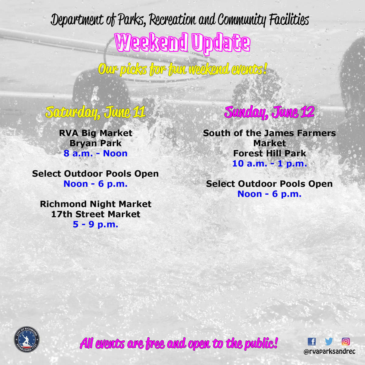 Richmond's Public Pools & Splash Pads - Enjoying RVA and all it has to ...